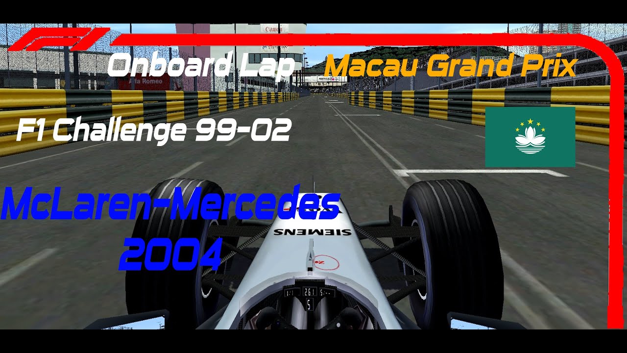 McLaren-Mercedes MP4-19B - Macau - F1 Challenge 99-02 - YouTube