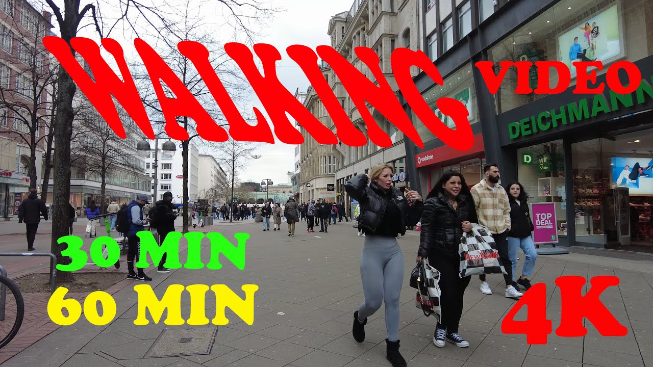 Walking in germany / Bremen. 🇩🇪- #4kwalkingtour 60fps (4K) My walk 4K ...