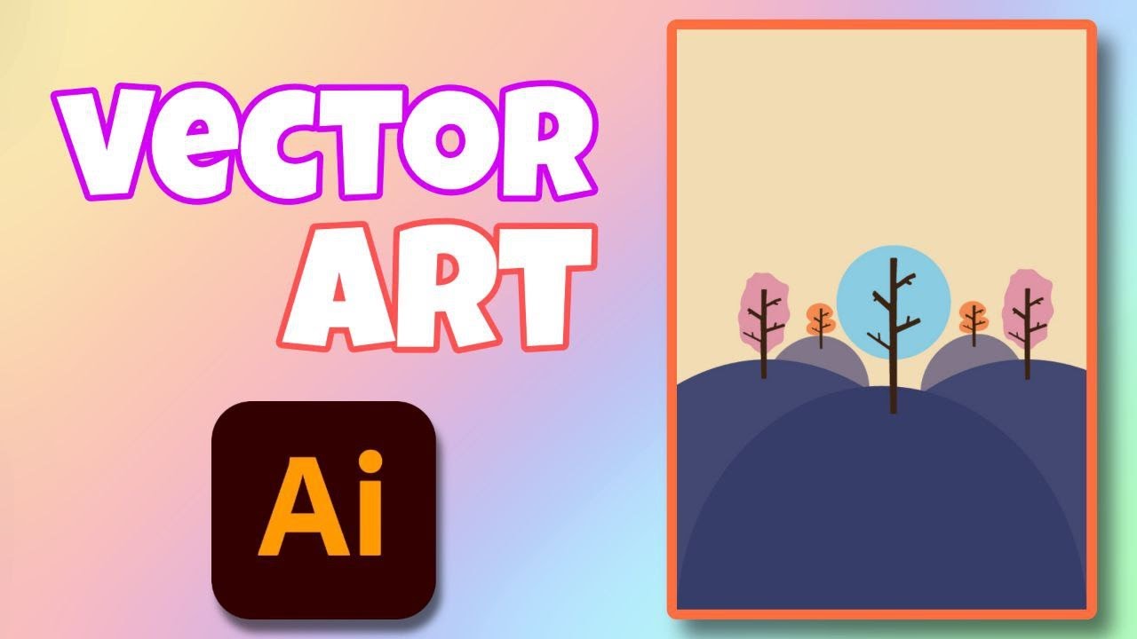 Vector draw in Adobe Illustrator 2022 | Vector Art | Vector ...