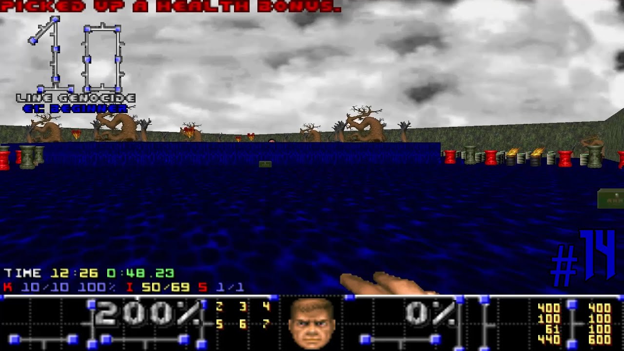 Doom with 10 Line Genocide 1.Map 14 - YouTube