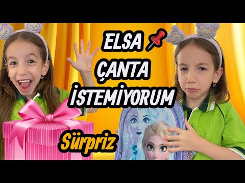 HÜMA ELSA ÇANTA İSTEMİYOR 😥 SÜRPRİZ PAKETTEN NE ÇIKTI? 🎁😳
