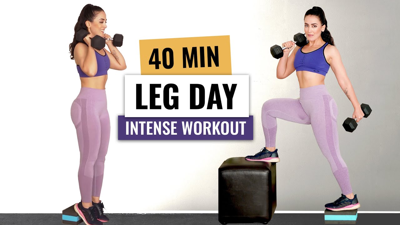 DAY 15 FIT PREP :🔥 LEGS ON FIRE! 40 MIN Advanced Leg Day - Killer ...