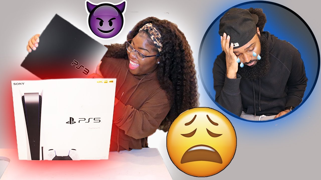 SURPRISING MY HUSBAND WITH A NEW “PS5” PRANK! 🤫 - YouTube