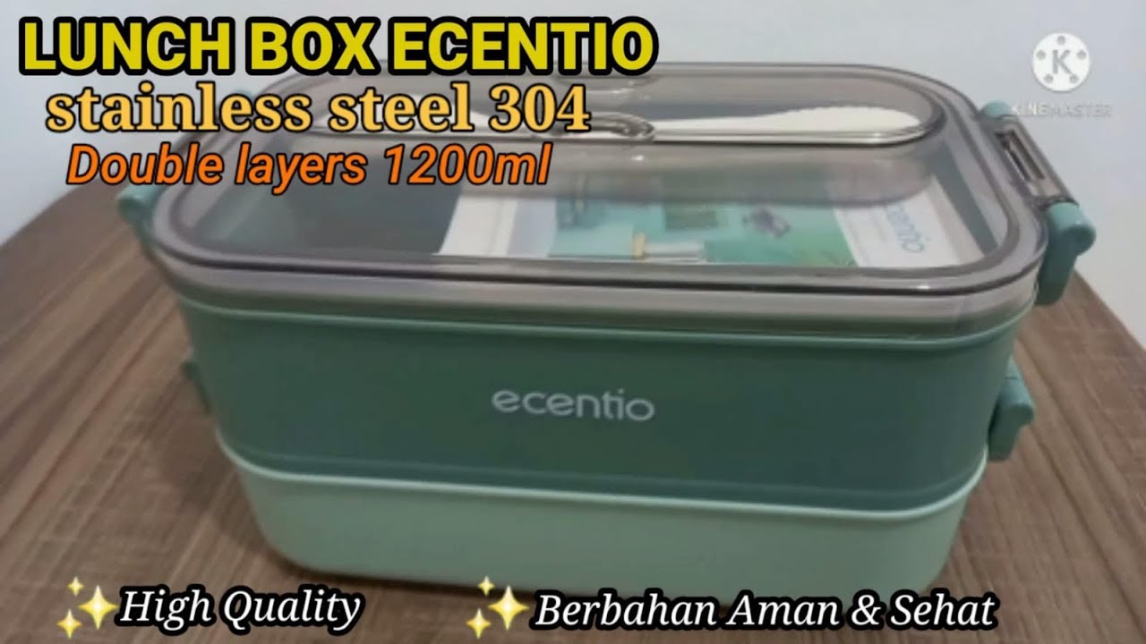 UNBOXING lunch box ECENTIO | High Quality | UNDER 100K - YouTube