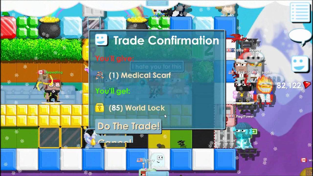 Growtopia | Selling Medical Scarf - YouTube