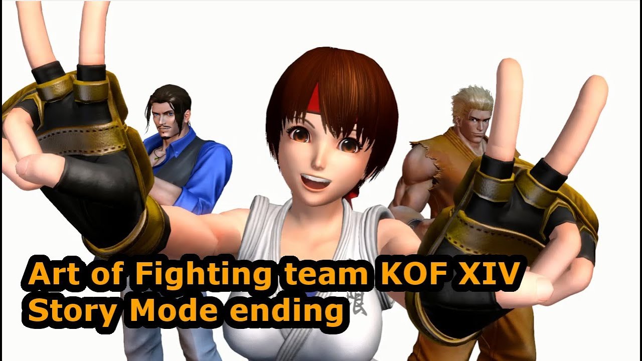 Art of Fighting team KOF XIV Story Mode ending - YouTube