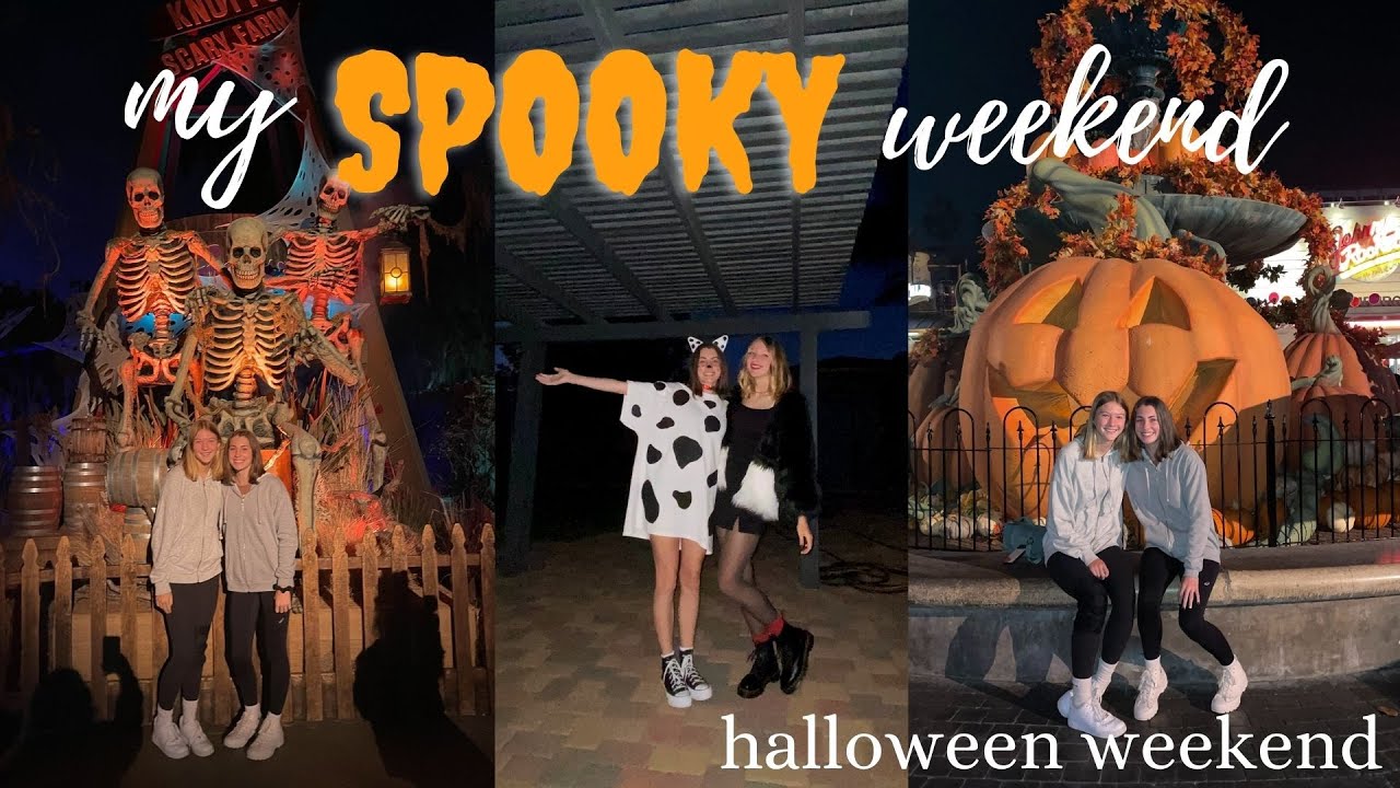 let's get spooky - halloween weekend vlog 2021 - YouTube