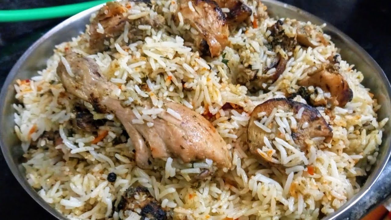 Smokey Afghani Chicken Biryani | Creamy Flavourful biryani recipe step ...