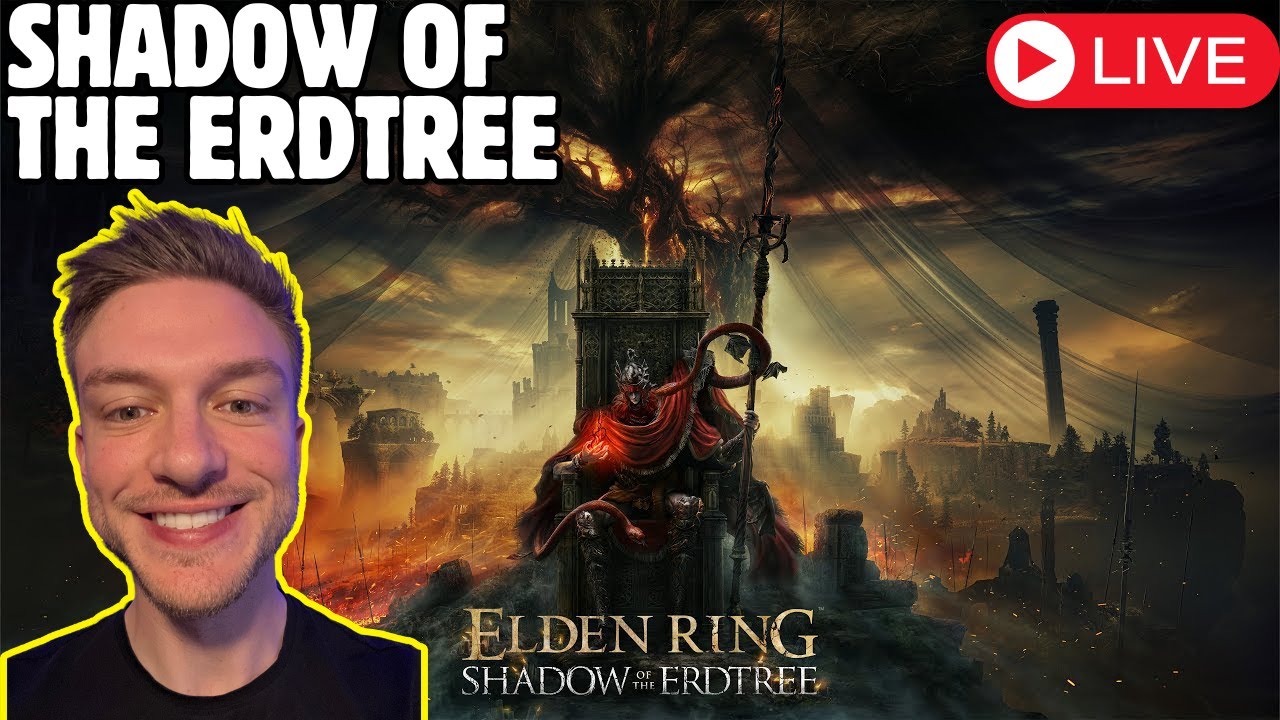 Elden Ring SHADOW of the ERDTREE DLC LIVE - YouTube