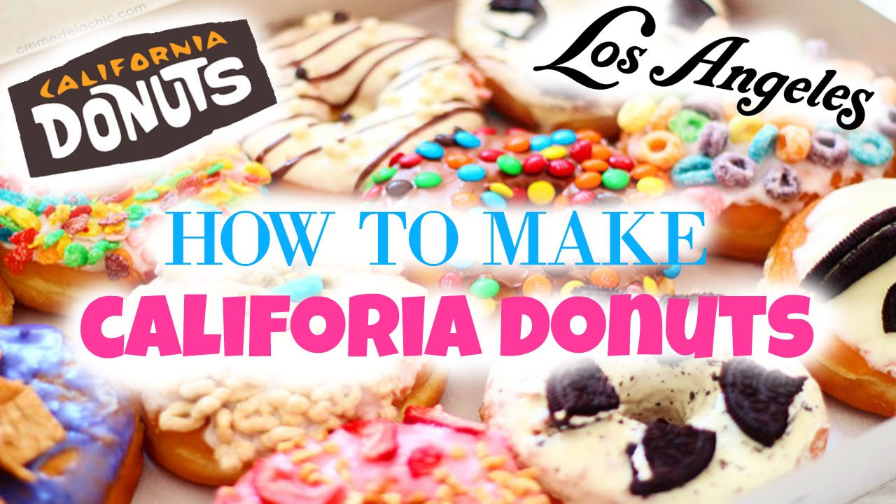 HOW TO MAKE CALIFORNIA DONUTS - YouTube