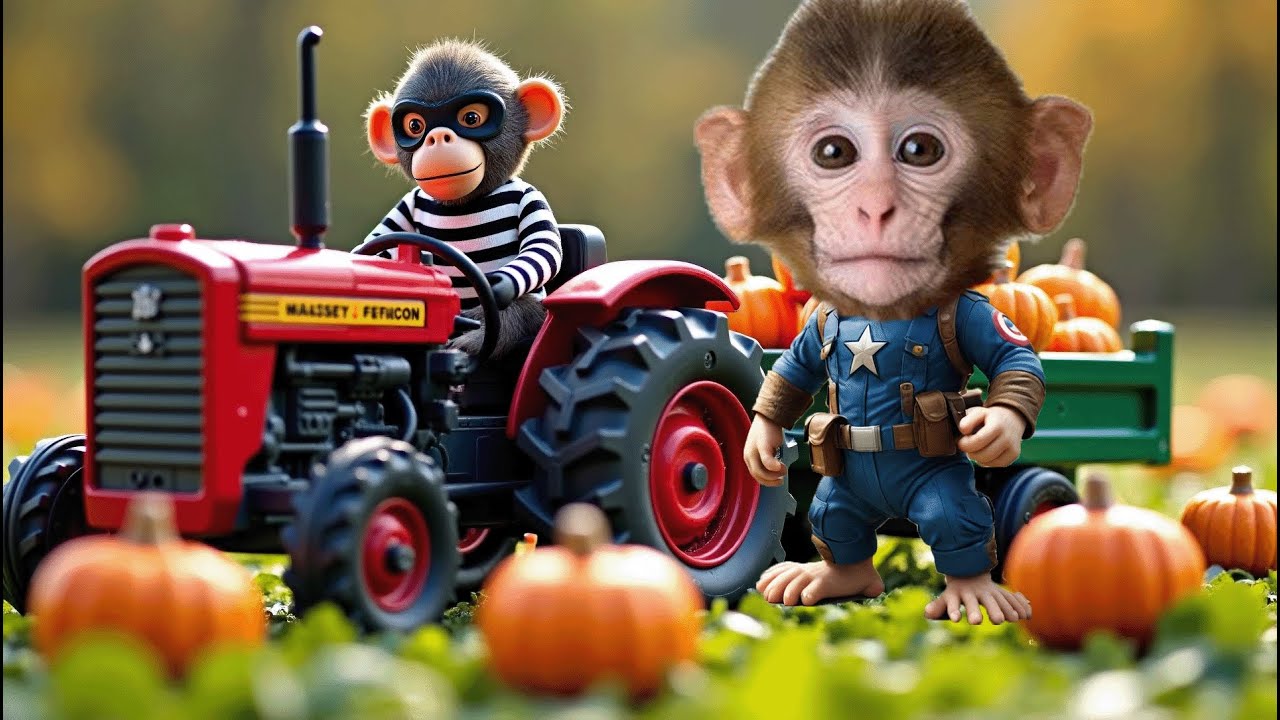 🐵 Monkey TinTin Epic Showdown: Will He Save the Pumpkin Garden or Lose ...