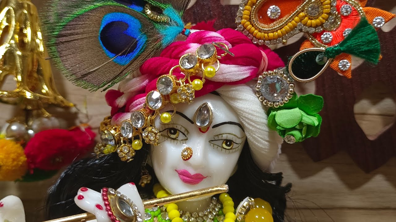 Holi Special Shree Krishna ji Shringar | Yugal Jodi Shringar | Holi par ...