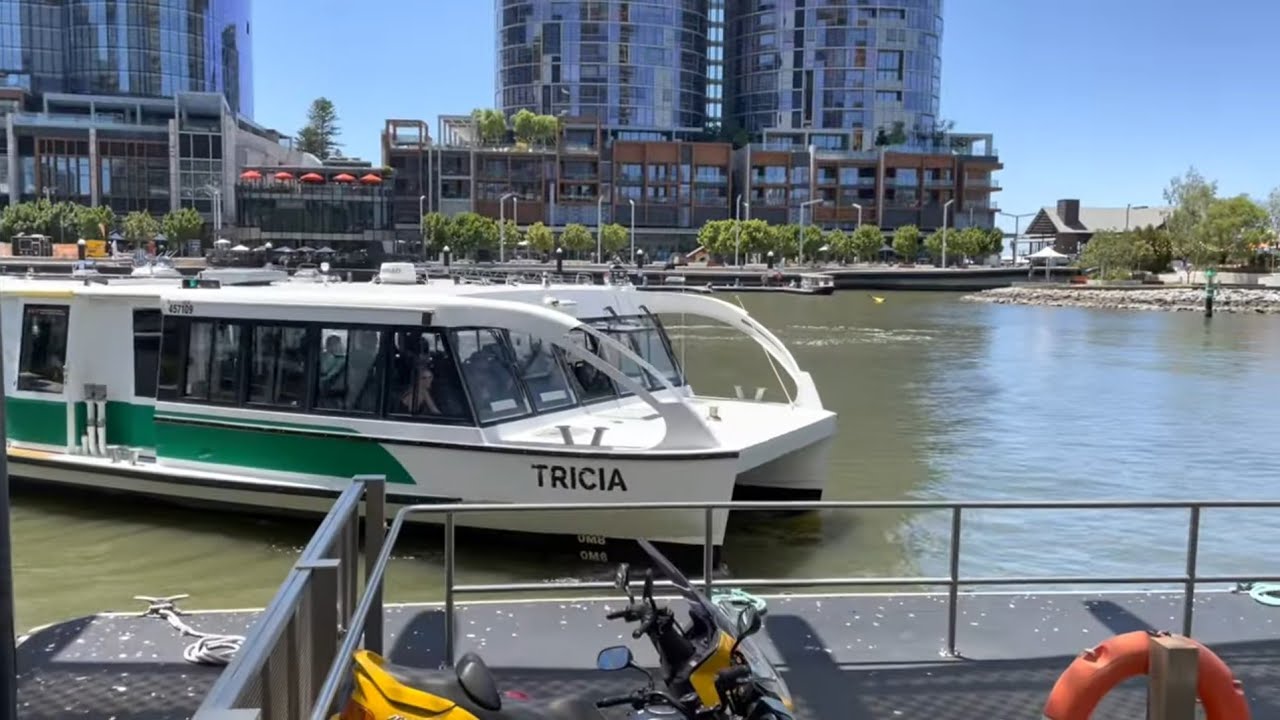 (Click link in description) Tricia trip vehicle review Transperth ferry ...