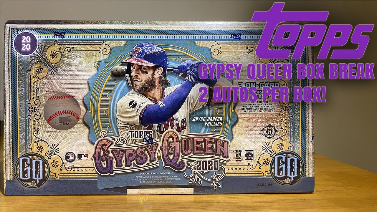 ROOKIE HIT! 2020 Topps Gypsy Queen Hobby Box Break! - YouTube