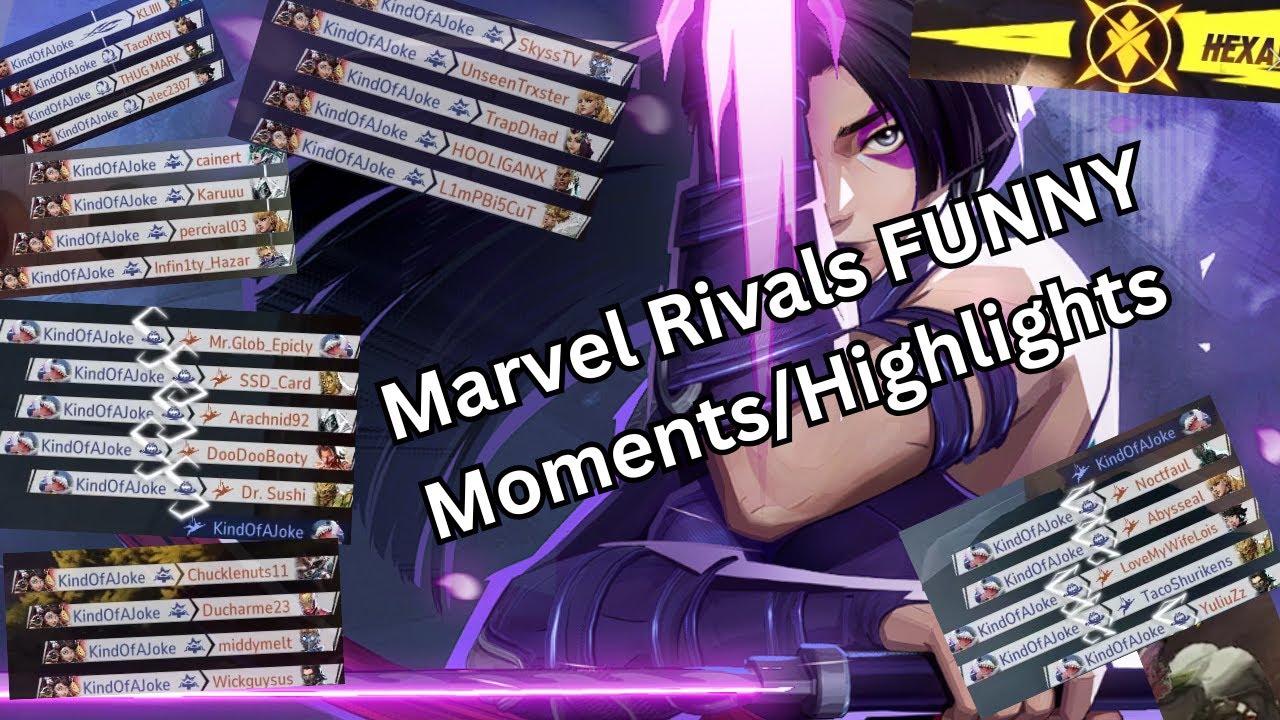 Marvel Rivals Funny moments & Best highlights #1 - YouTube