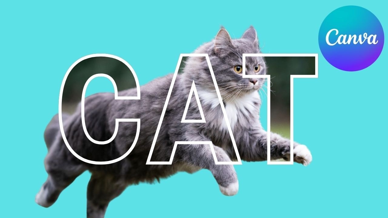 How To Create AMAZING Text Effect In Canva - YouTube