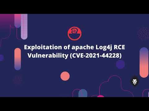 Exploitation of Apache Log4j Vulnerability | Log4shell | RCE| CVE-2021 ...