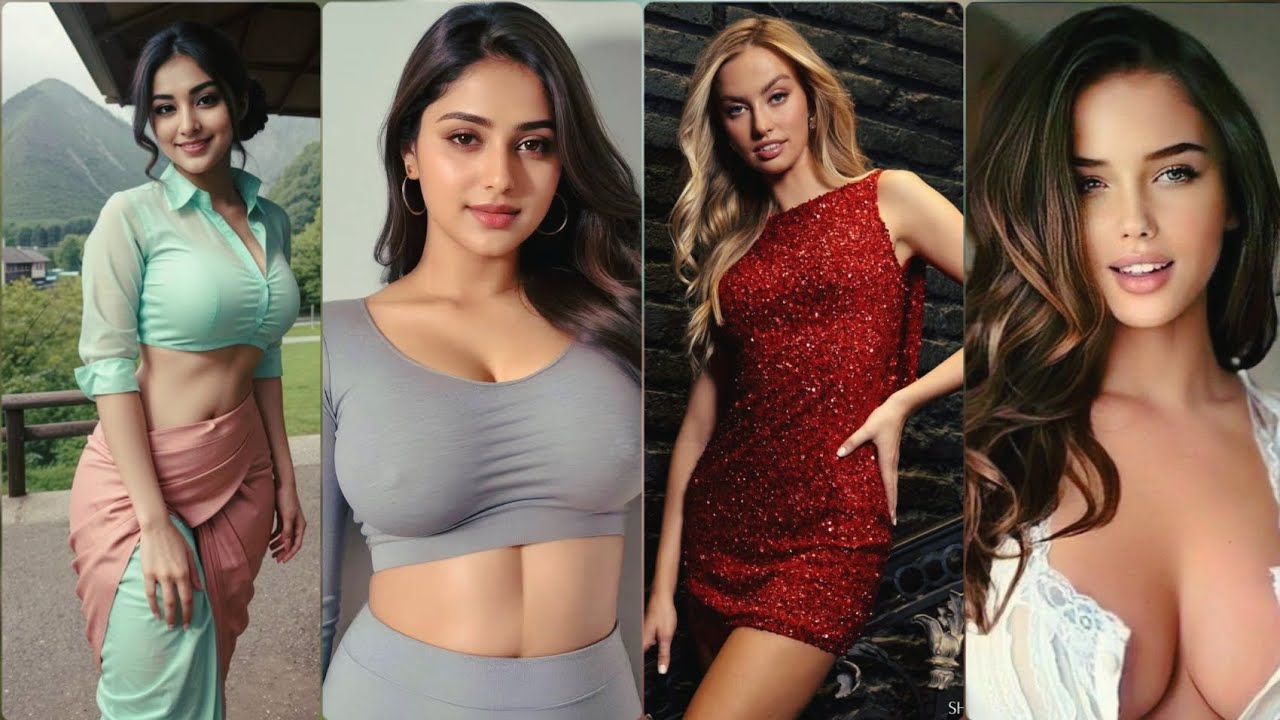 Social Media Reacts To Beautiful Women Outfits Fitness Model Photoshoot - YouTube