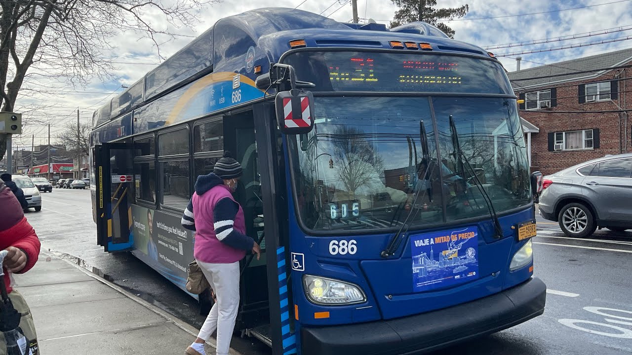 On-Board: 2019 New Flyer XN40 #686 On The Bx31 Bus To Woodlawn-Kantonah ...