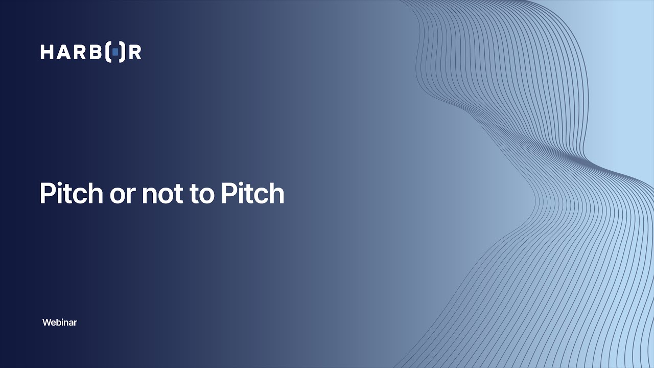 Pitch or not to Pitch - YouTube