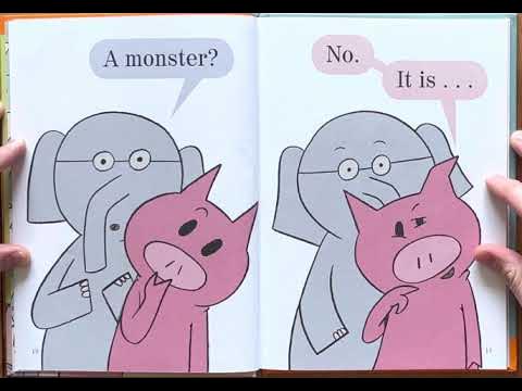 Ash reads Elephant and Piggie - We Are in a Book by Mo Willems - YouTube
