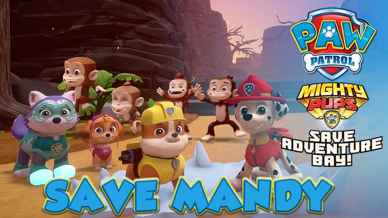 PAW Patrol Mighty Pups Save Adventure Bay - SAVE MANDY - 100% ...