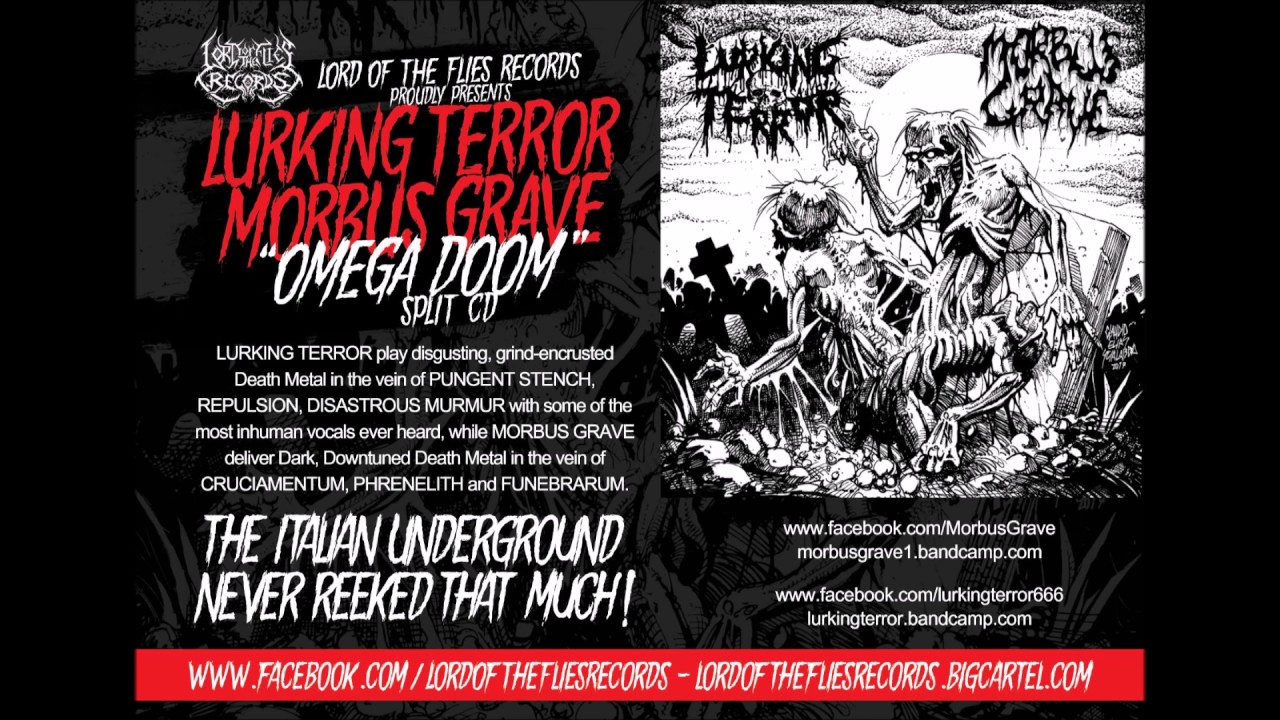 LURKING TERROR / MORBUS GRAVE - Omega Doom Split CD (Full Album) - YouTube