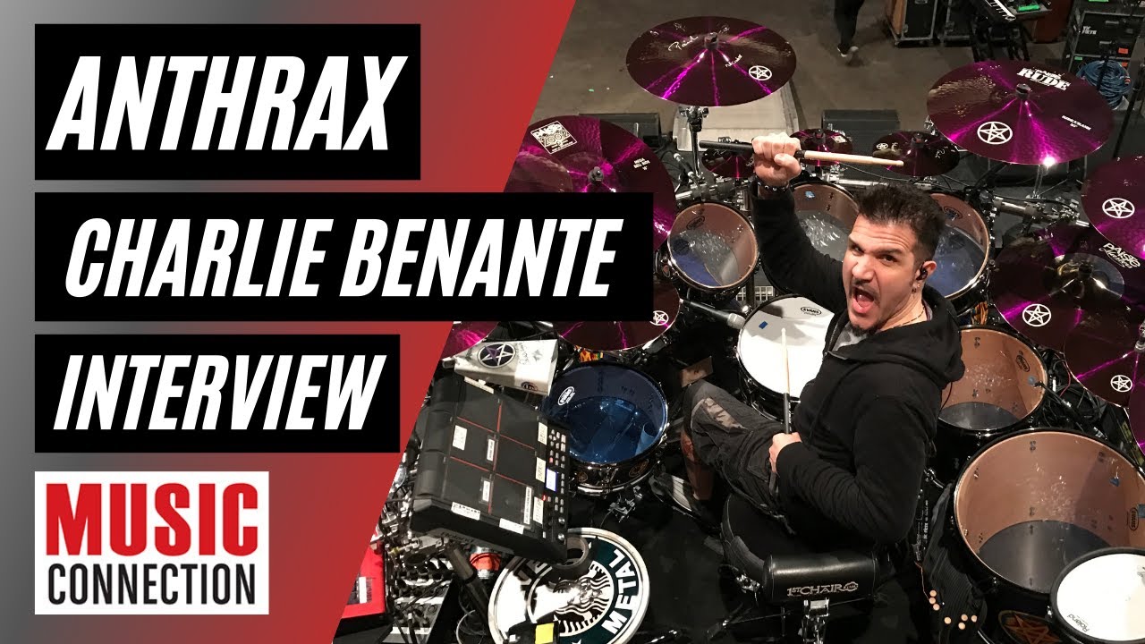 Interview: Charlie Benante of Anthrax - YouTube