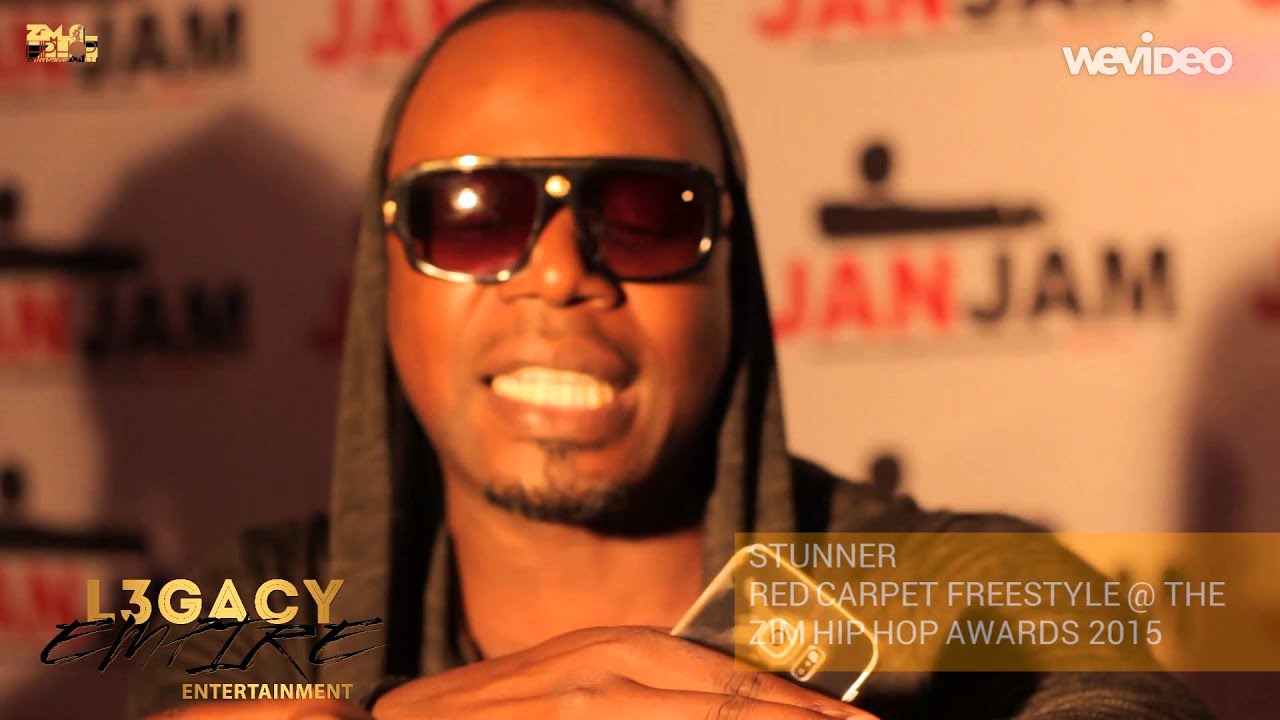 STUNNER RED CARPET FREESTYLE @THE ZIM HIP HOP AWARDS 2015 - YouTube