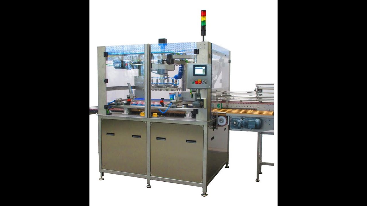 SchuPack Pick & Place Packer Typ 12/20 Cup packer/ Packing system - YouTube