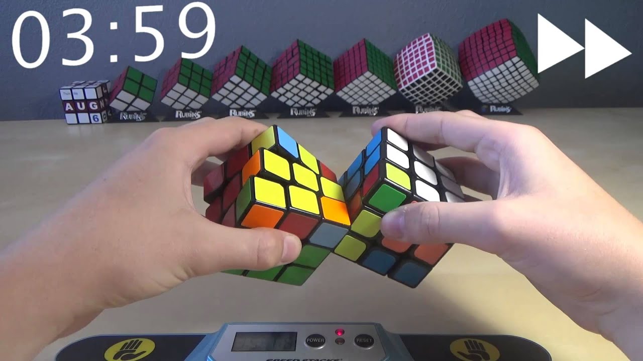 Solving 2 Cubes with Each Other! - YouTube