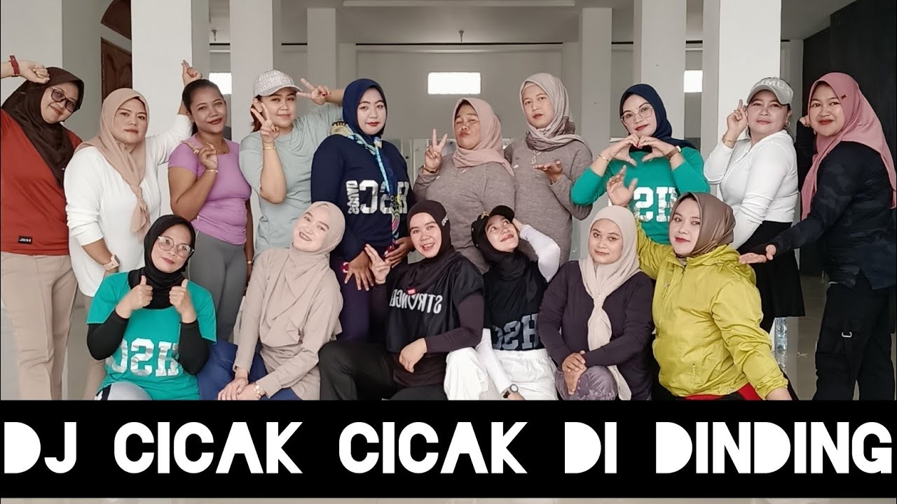 DJ CICAK CICAK DI DINDING VADEL DANCE TRAND VADEL Tiktok Viral | Senam ...