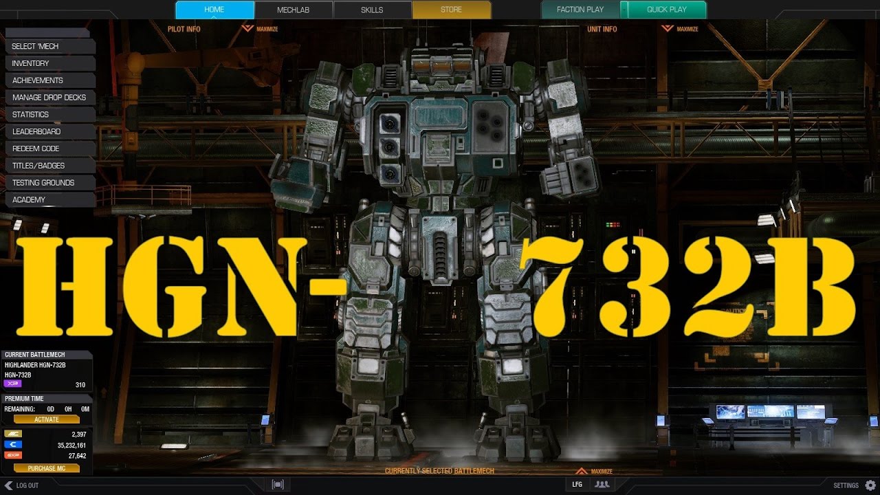 MWO - Highlander-732B Loss Mining Colony - YouTube