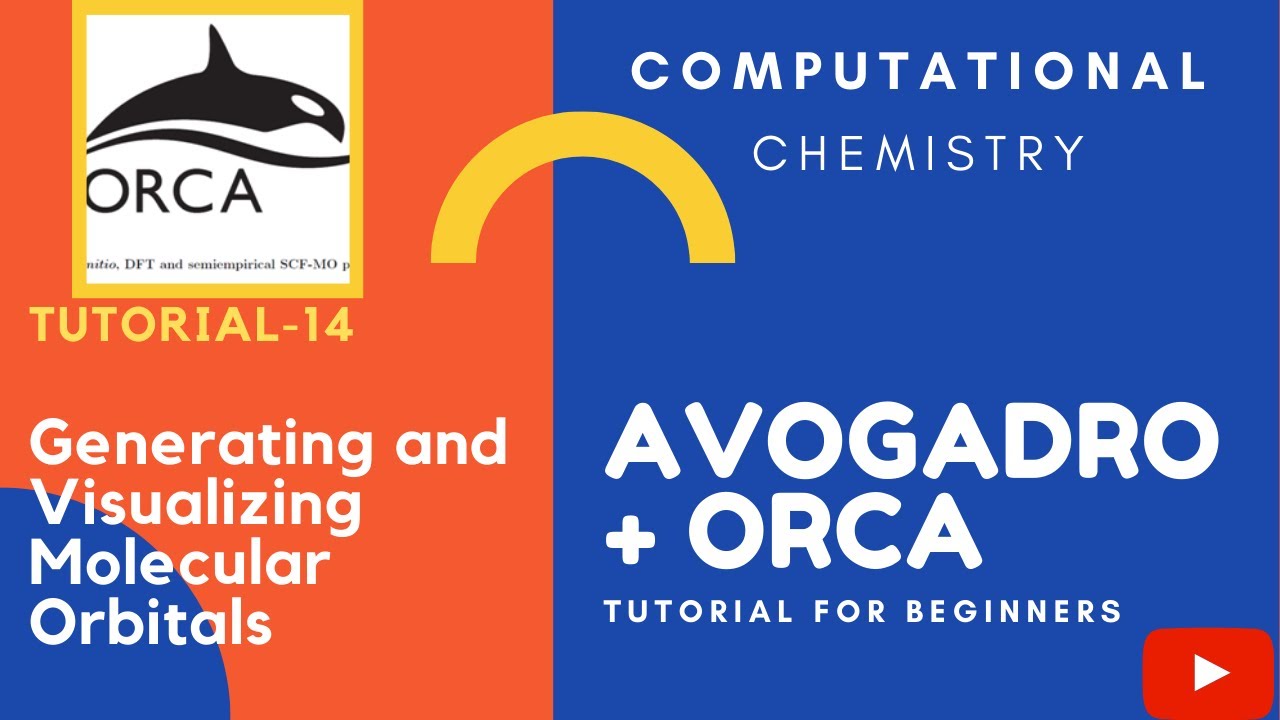 Avogadro + ORCA Tutorial: 14. Generating and Visualizing Molecular Orbitals - YouTube