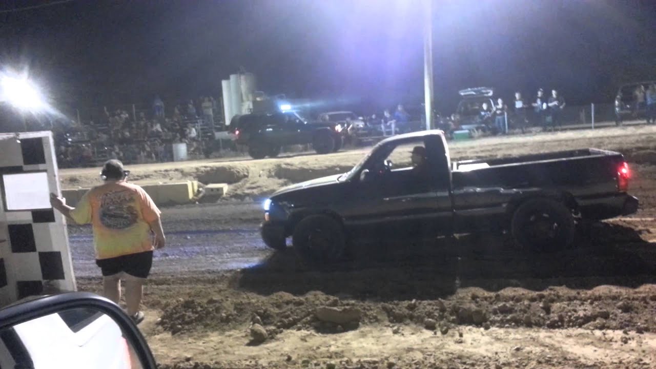Bronco vs Silverado 2wd ET sand drags - YouTube