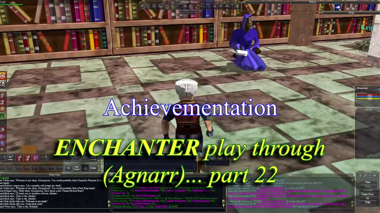Achievementation "EVERQUEST"(Agnarr) Lets Play: Enchanter... part 22 ...