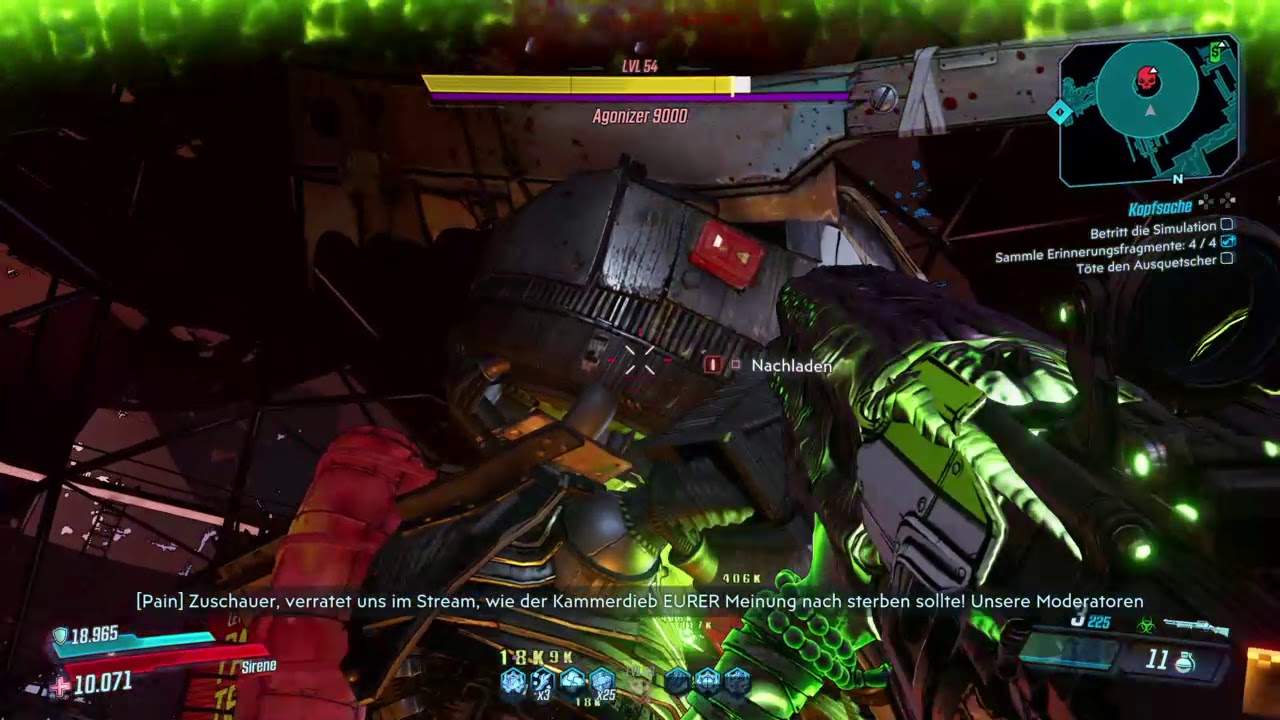 Borderlands® 3 PS4 Agonizer 9000 Amara Mayhem 4 Lvl 53 Phasecast-Kill ...