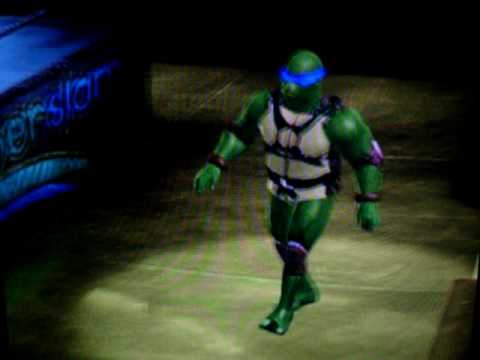 TMNT Leonardo entrance - YouTube