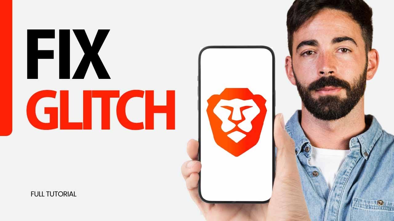 How To Fix Glitch On Brave Browser App 2024 - YouTube