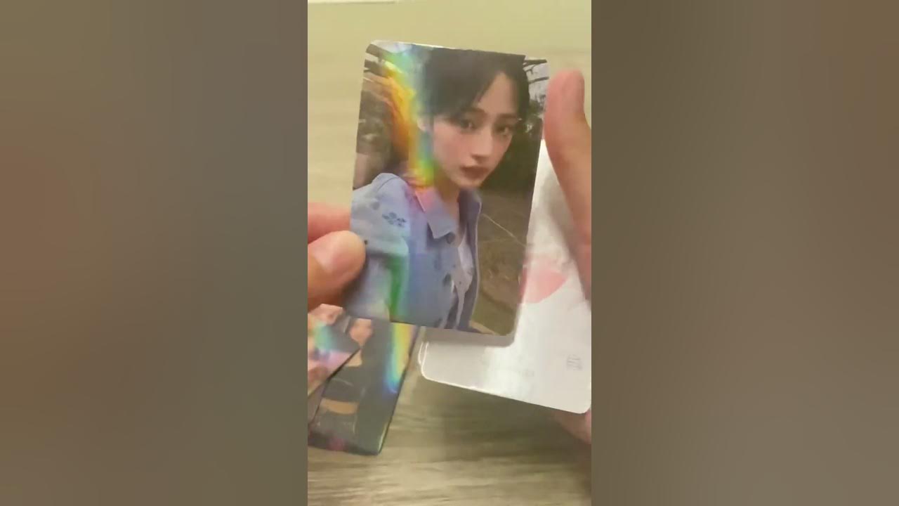 #asmr newjeans unboxing cards vids😍 - YouTube