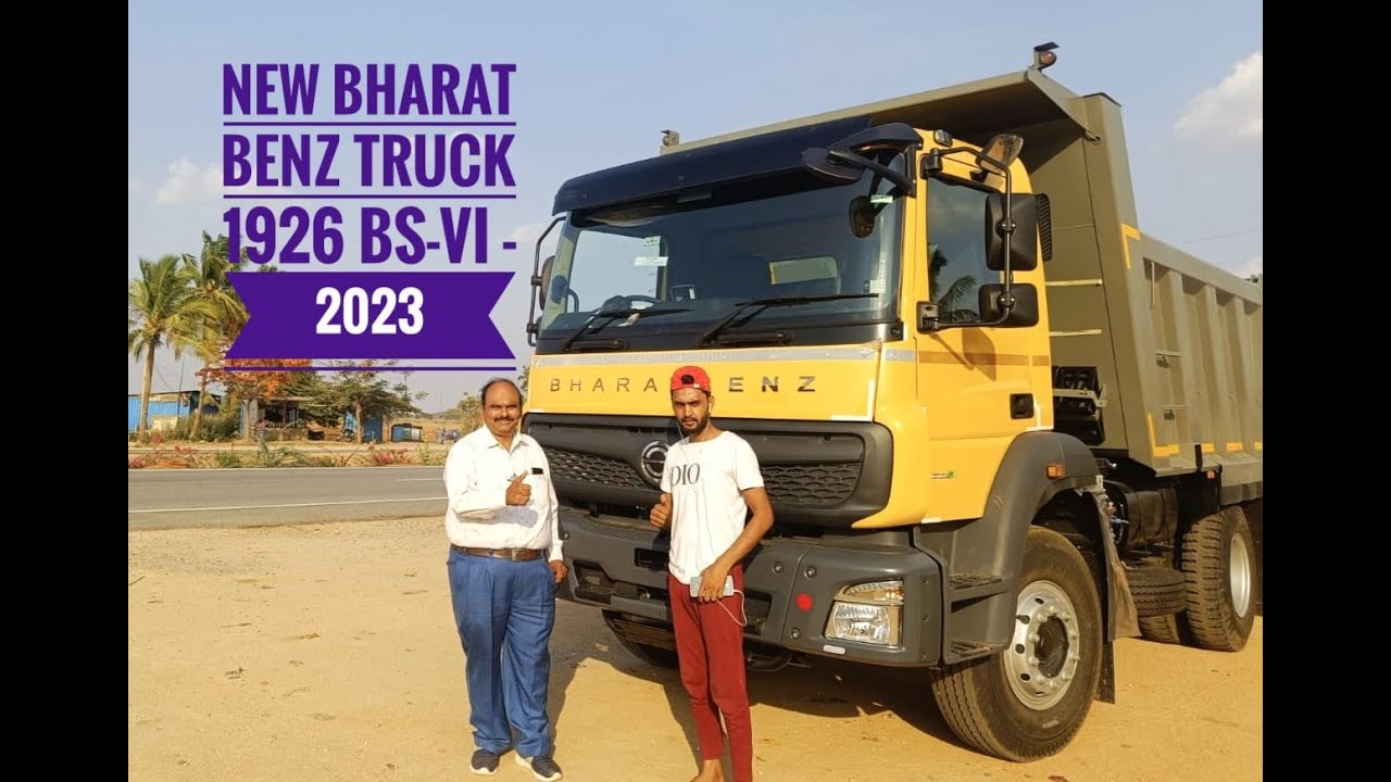 New Bharat Benz 1926 BS VI SCR Tech 2023 || Bharat Benz Truck 1926BS ...