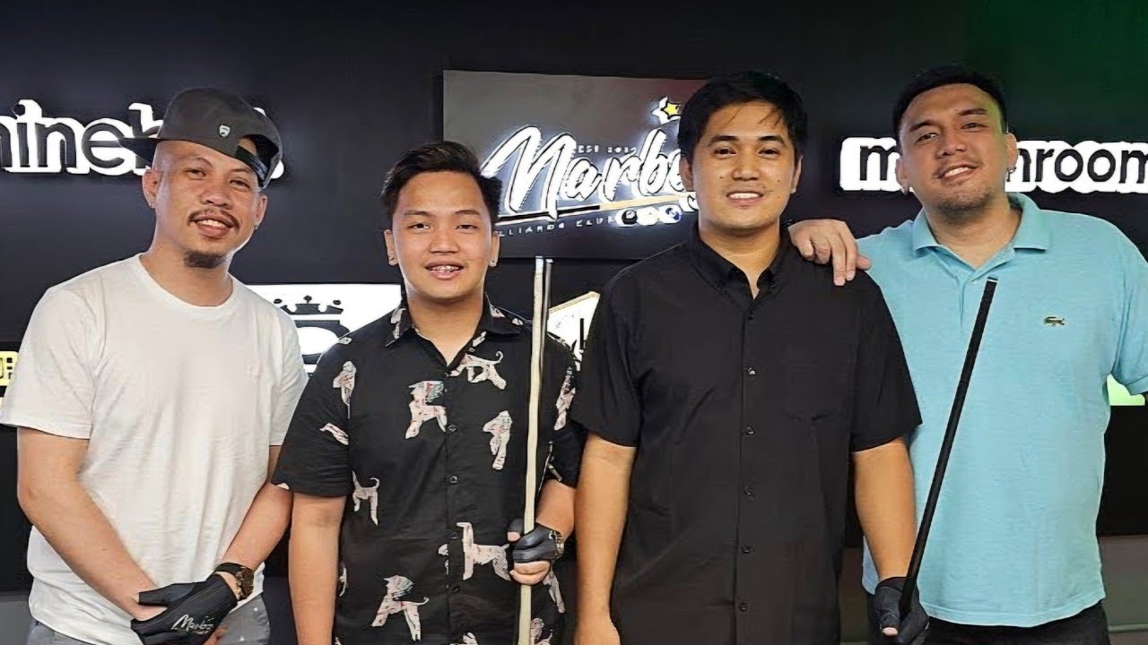 MARBOYS BILLIARDS SCOTCH DOUBLES 🇵🇭 COBRA/PAENG vs BENOK/TONTON 🇵🇭 9 ...