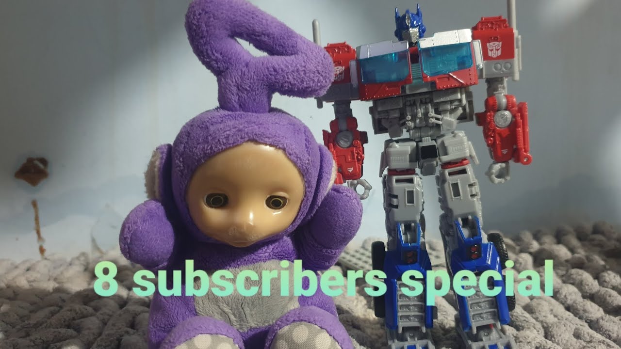 teletubbies transformers 8 subscribers special - YouTube