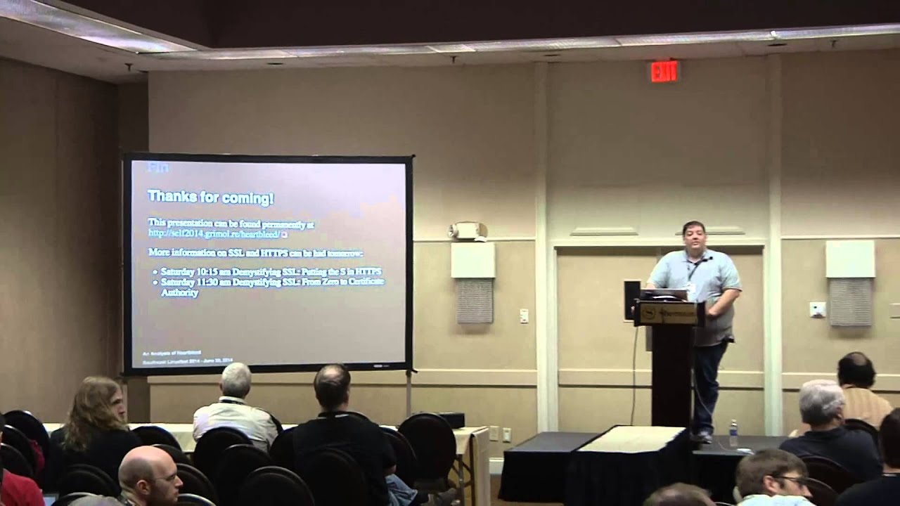 2014 SouthEast LinuxFest - Jeff Propes - An Analysis of Heartbleed ...