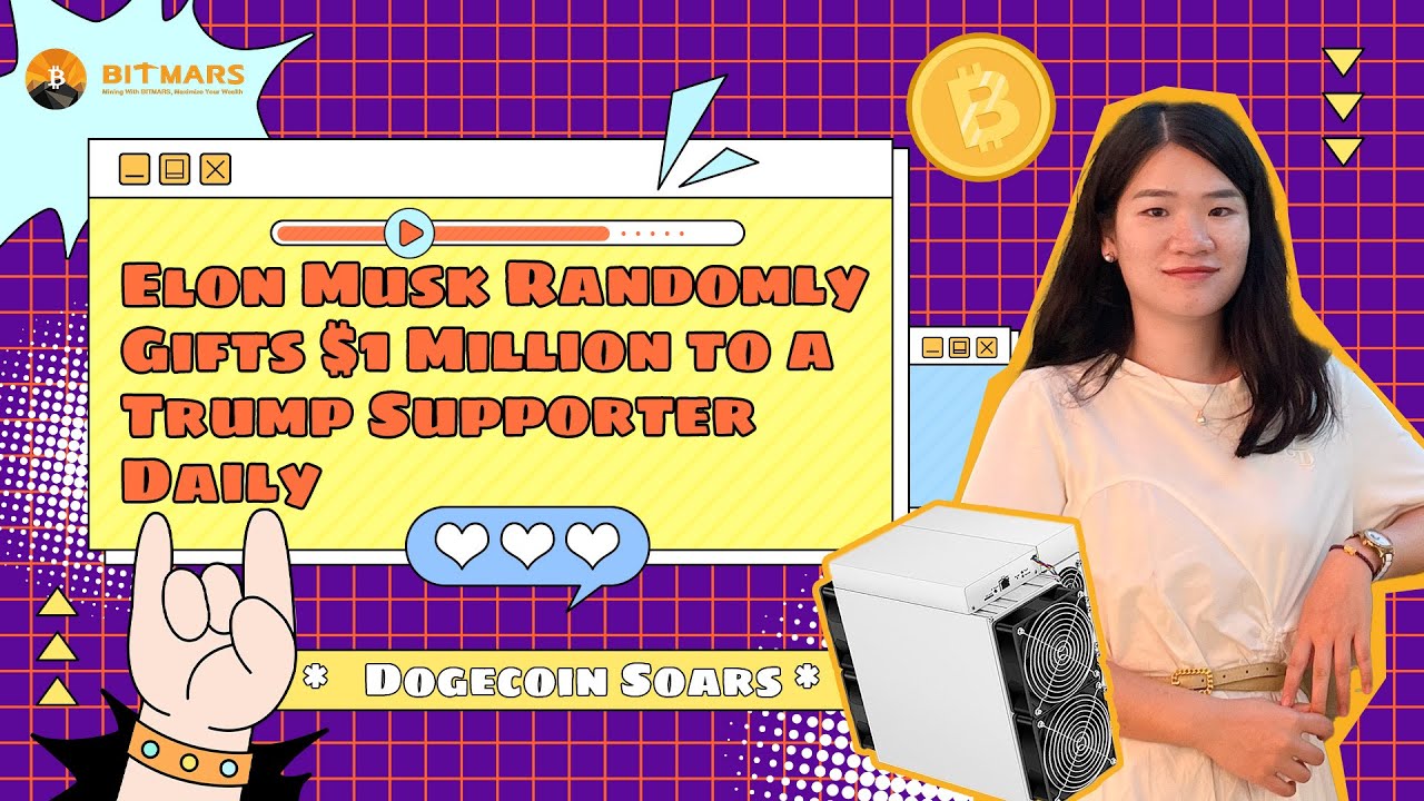 Amazing news, Elon Musk Gifts $1 Million to a Trump Supporter per day ...