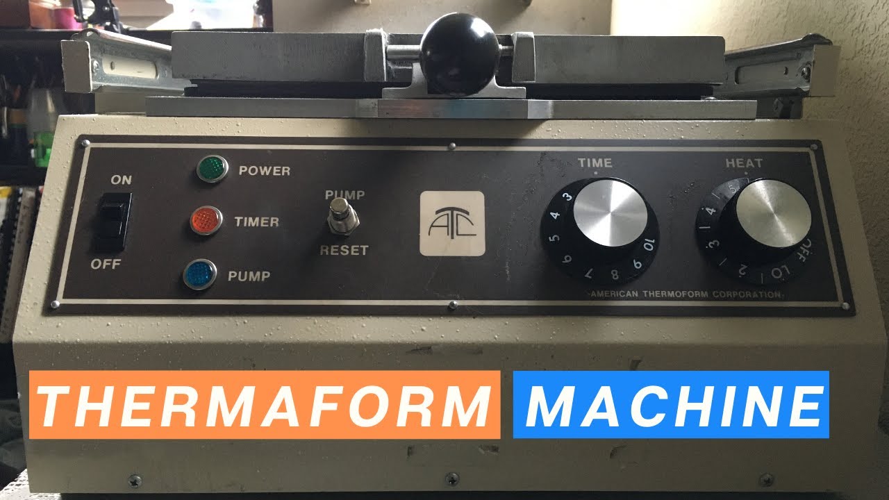 Thermoform Machine Demo - YouTube
