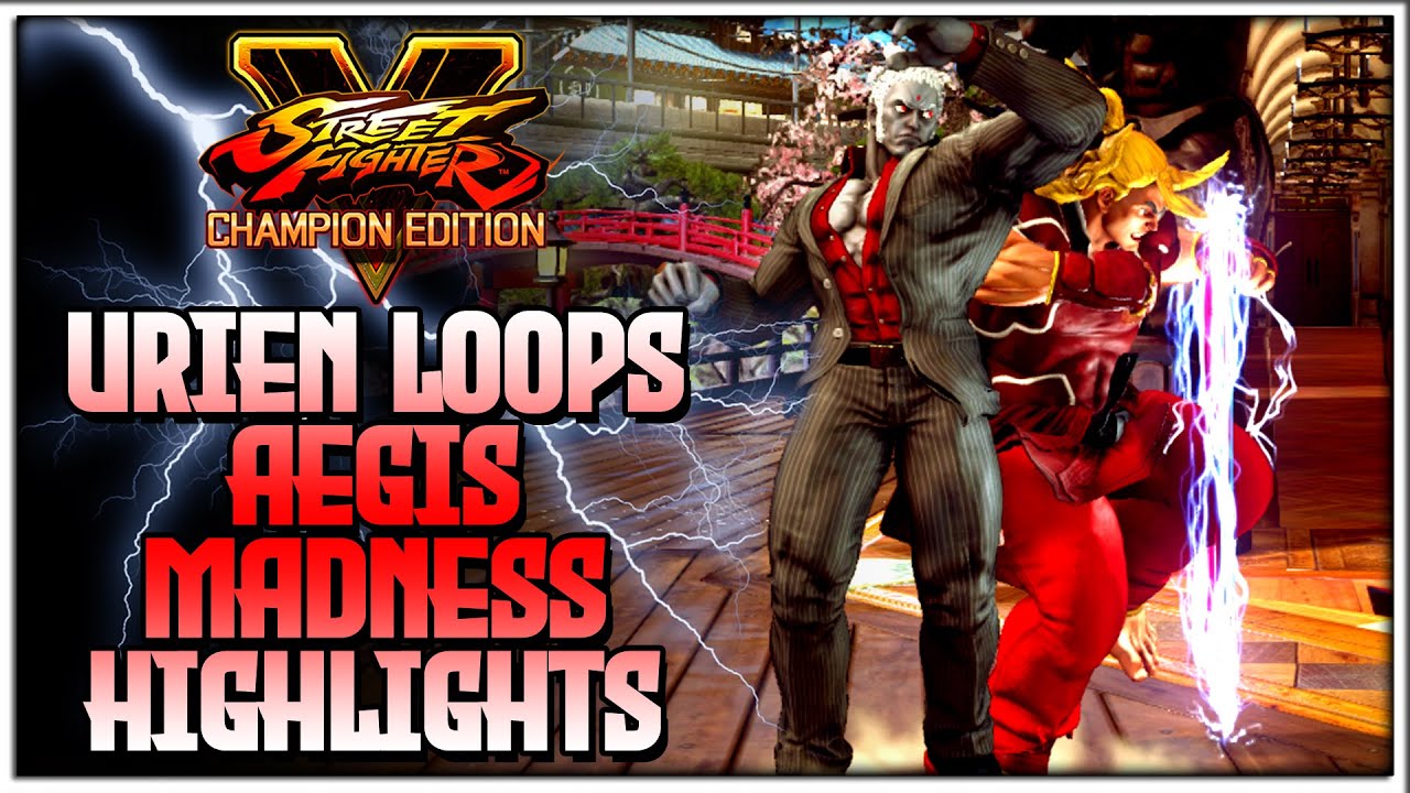 Urien Headbutt Loops And Aegis Madness | SFV Champion Edition - GetchaMan Highlights - Season 5 ...