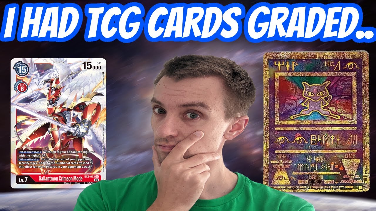 I Got Cards Graded with TCG Grading – Review! - YouTube
