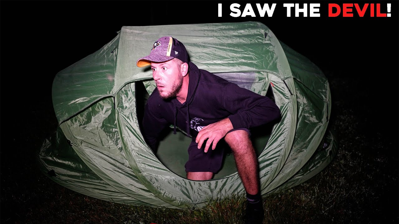 (VERY SCARY) I Saw THE DEVIL at the HAUNTED DEVILS GRAVEYARD while ...