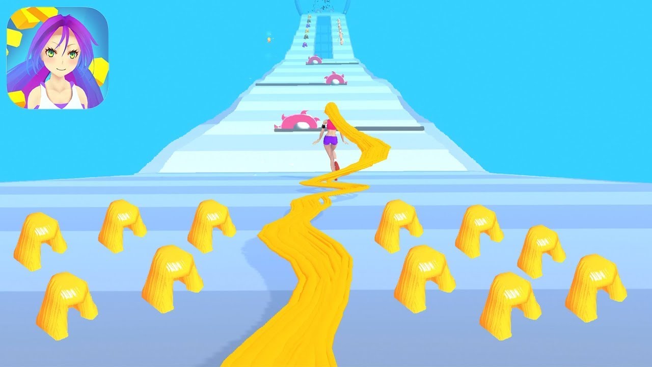 Hair Challenge Gameplay All Levels iOS,Android Walkthrough Mobile Game ...